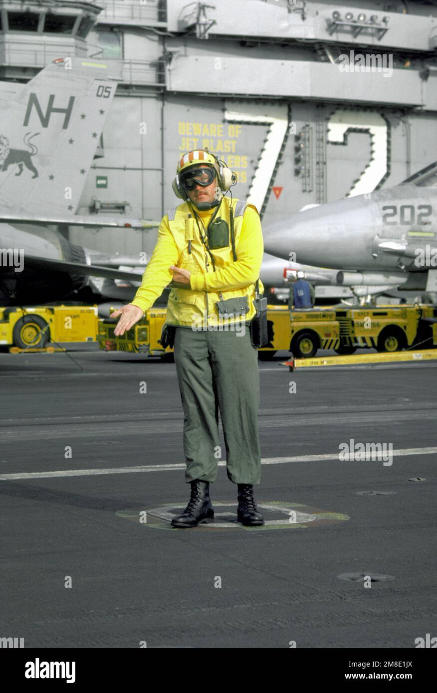 Aviation Boatswain's Mate H (Aircraft Handling) 2nd Class Michael ...