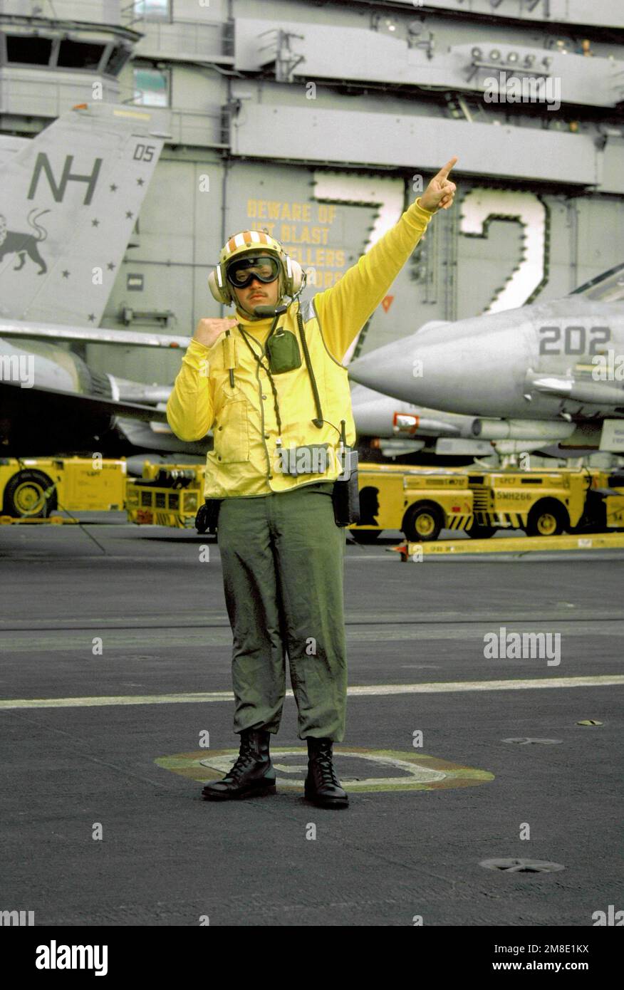Aviation Boatswain's Mate H (Aircraft Handling) 2nd Class Michael ...