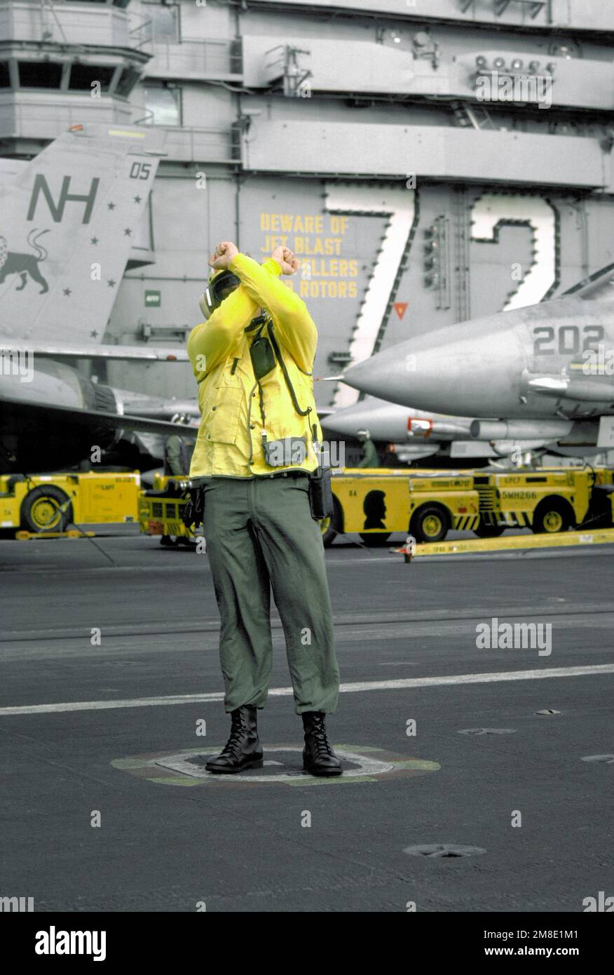 Aviation Boatswain's Mate H (Aircraft Handling) 2nd Class Michael ...
