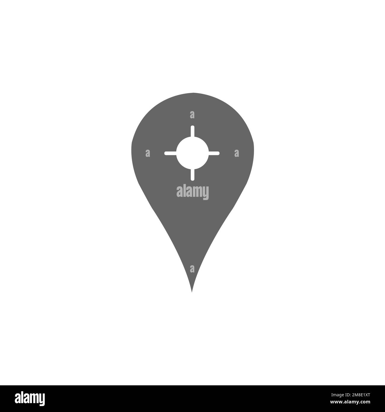 Location mark icon, business graphics resource, vector illustration ...