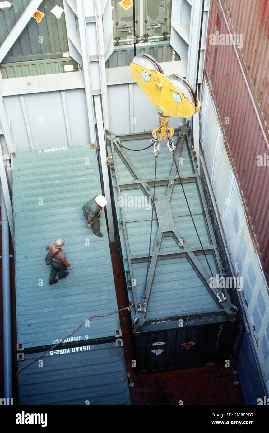 Soldiers from the 155th Transportation Company move out of the way ...