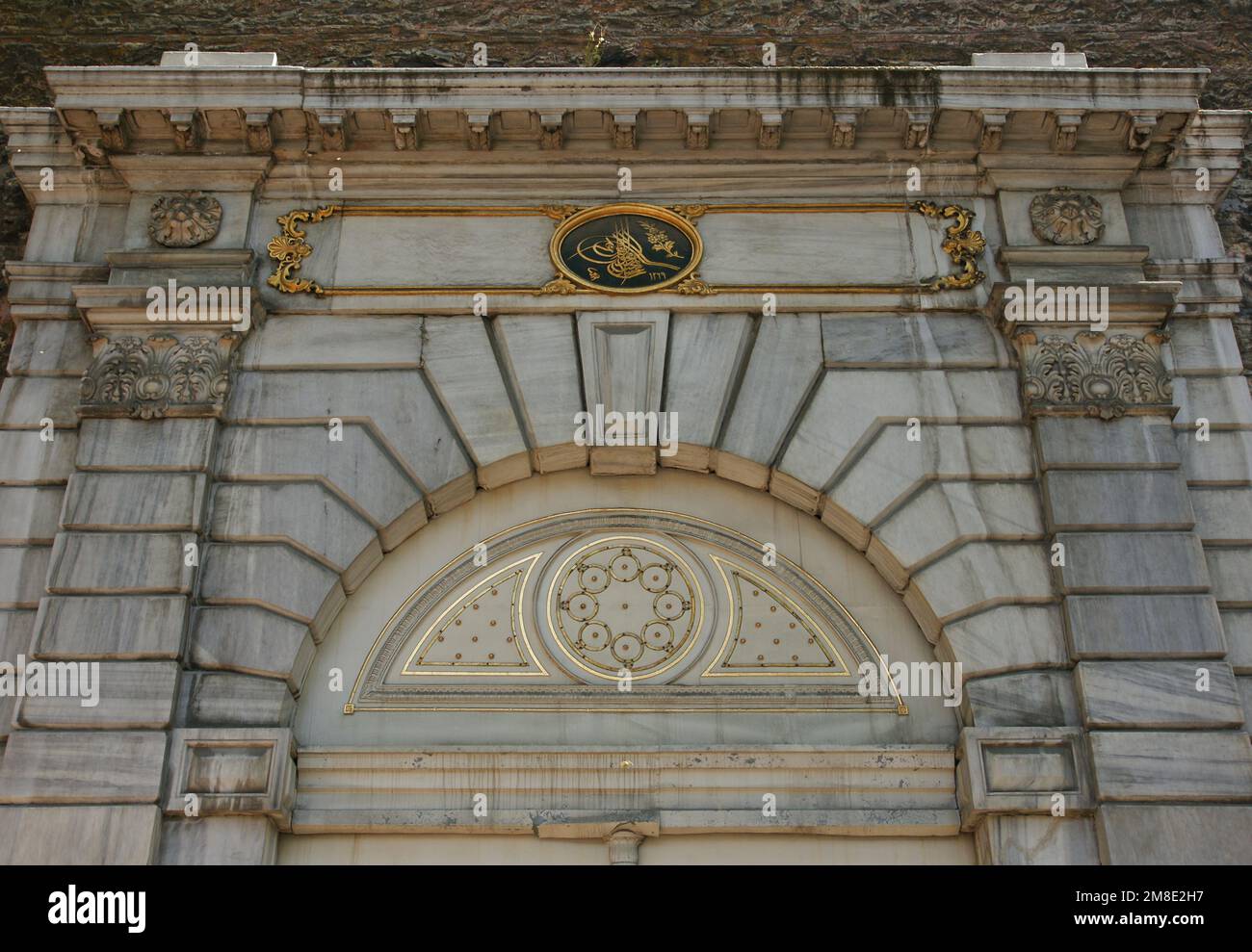 Dolmabahce palace gates hi-res stock photography and images - Alamy