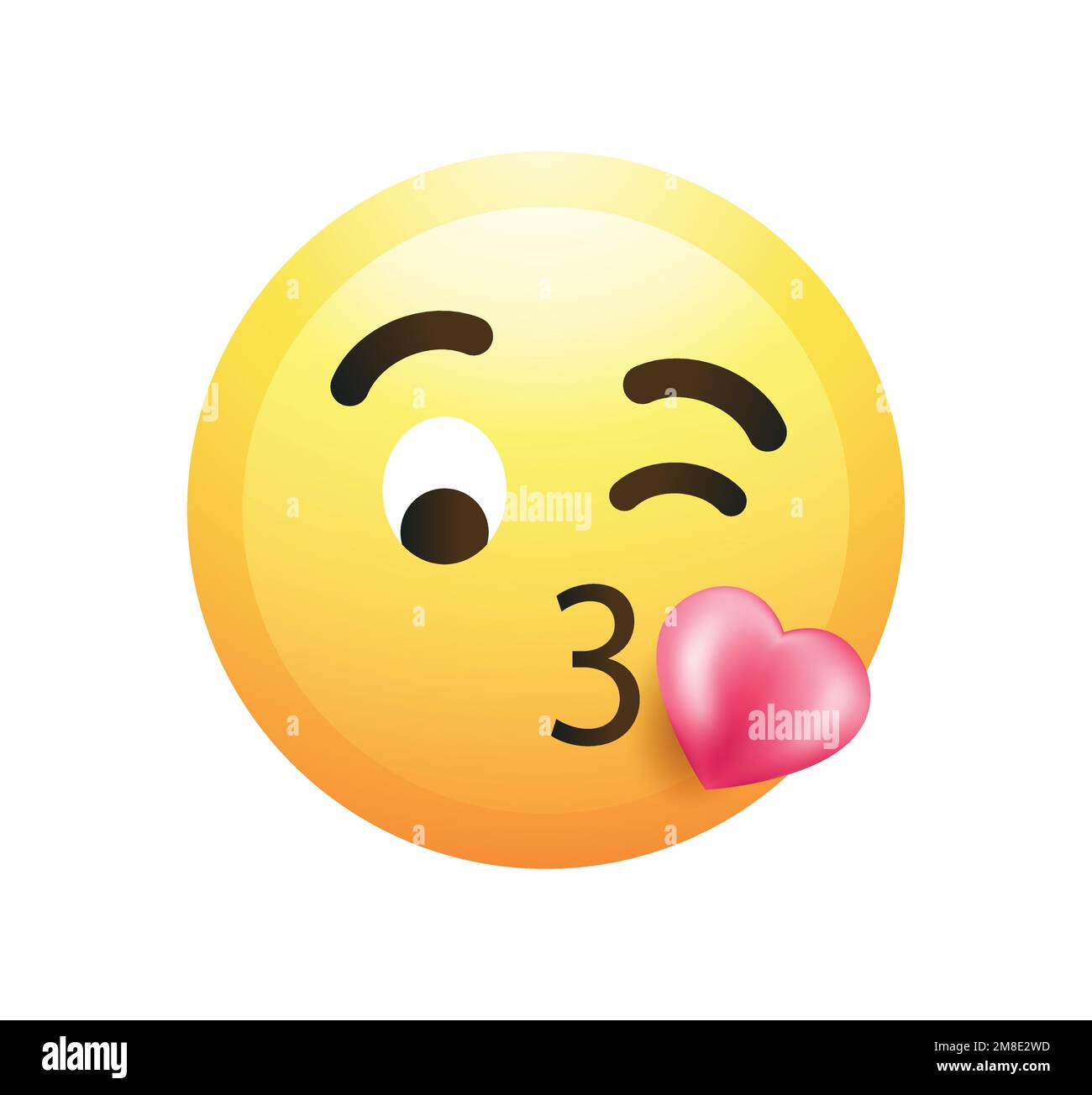 Emoji Kussgesicht