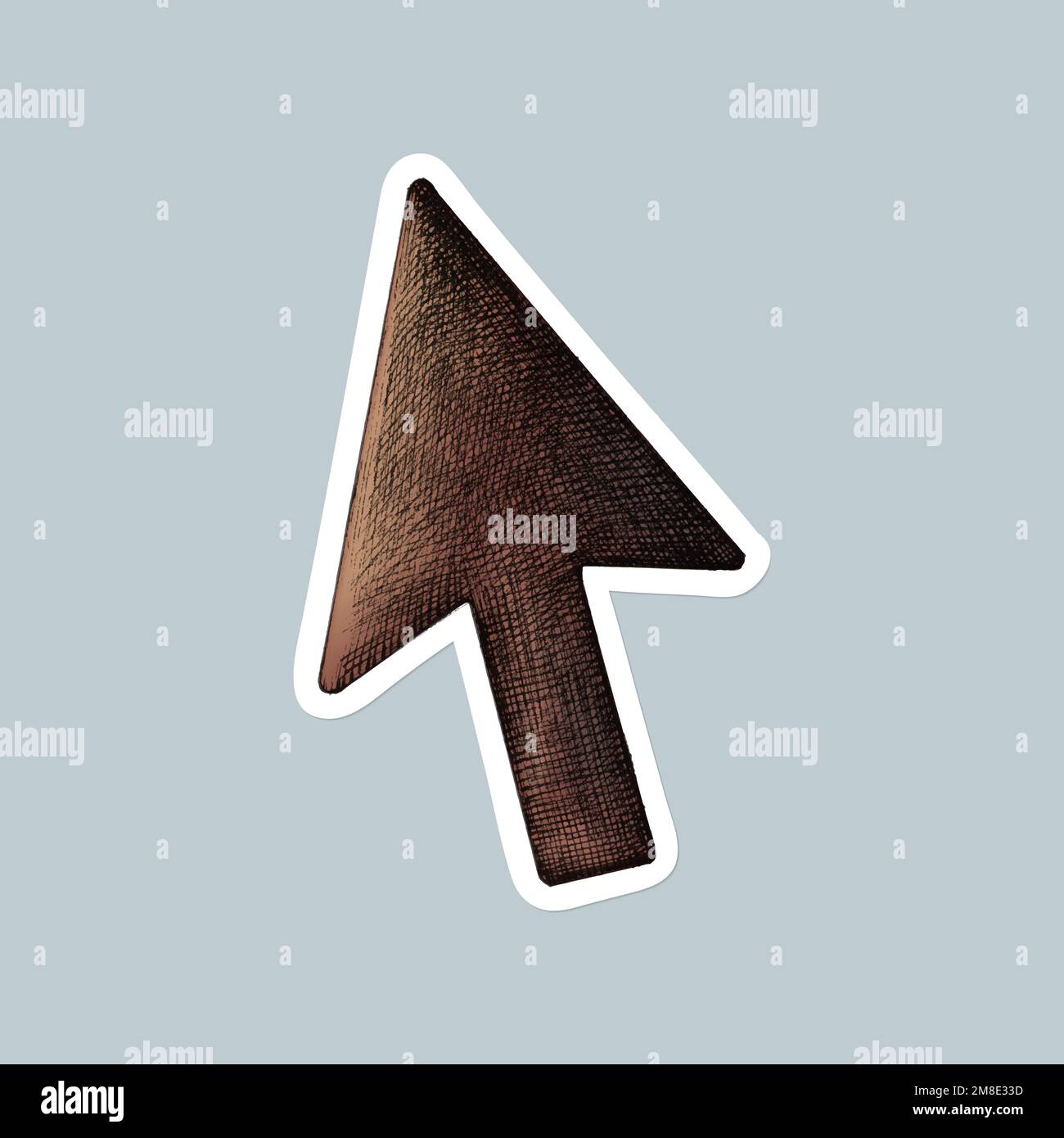 White mouse stickers Stock Vector Images - Alamy