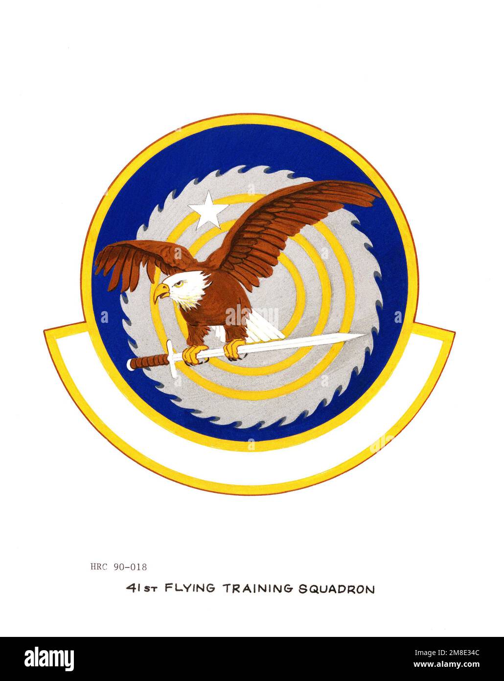 Approved insignia for: 41st Flying Training Squadron. Country: Unknown ...
