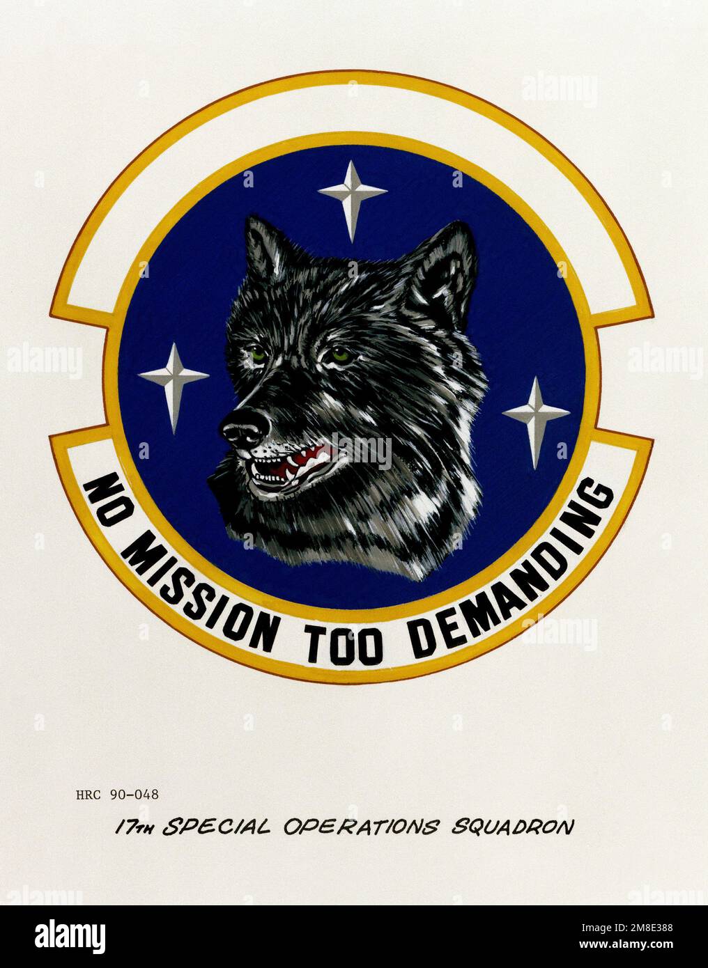 Approved insignia for: 17th Special Operations Squadron. Country ...