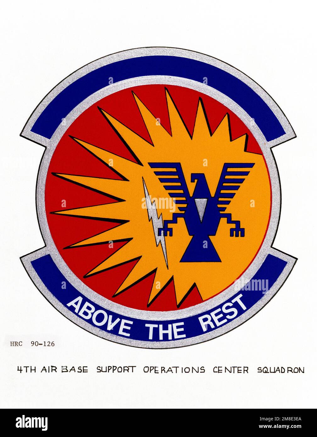 Approved insignia for: 4th Air Base Support Operations Center Squadron ...