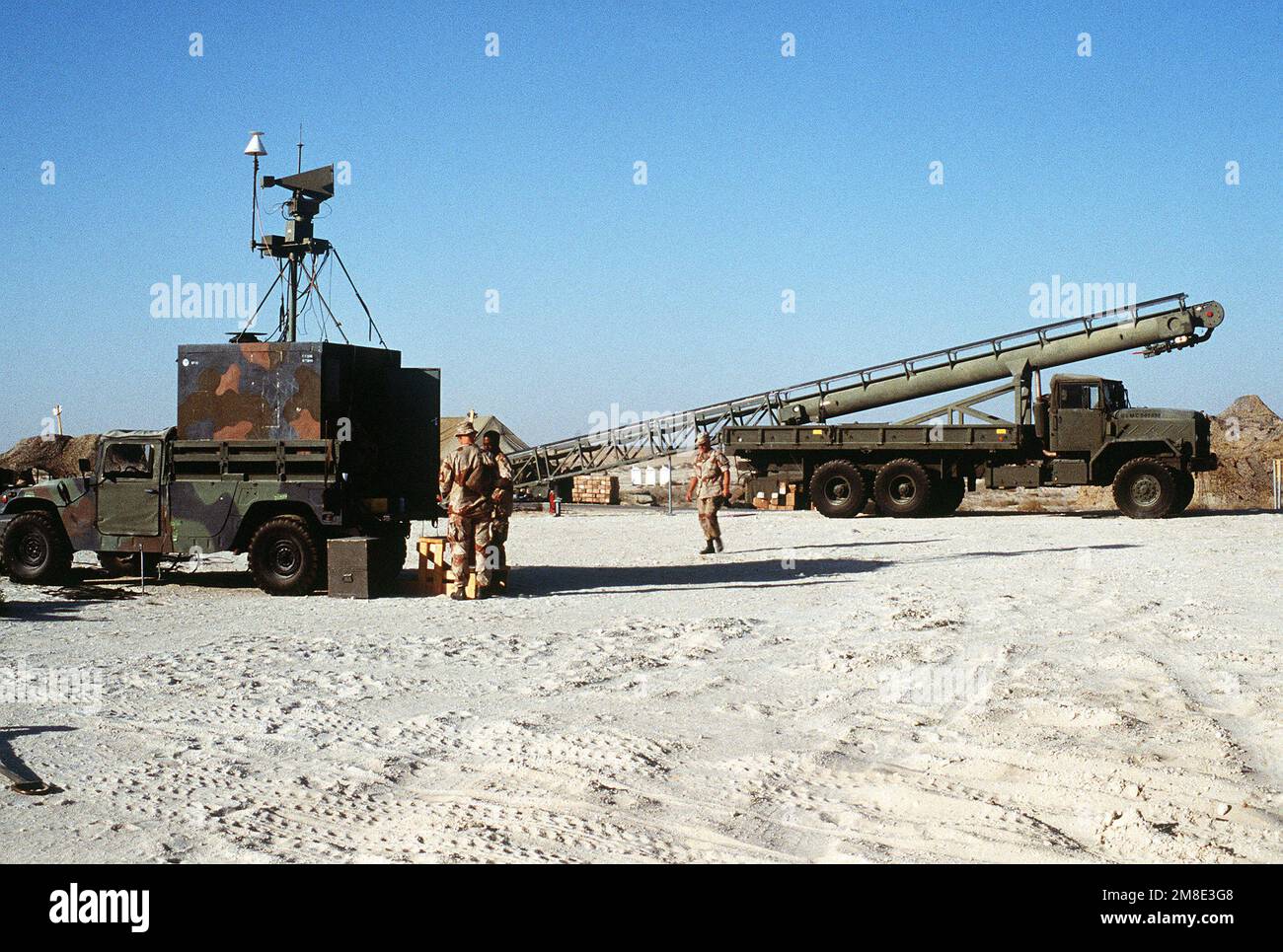 Marines from the 3rd Remotely Piloted Vehicle (RPV) Platoon make ...