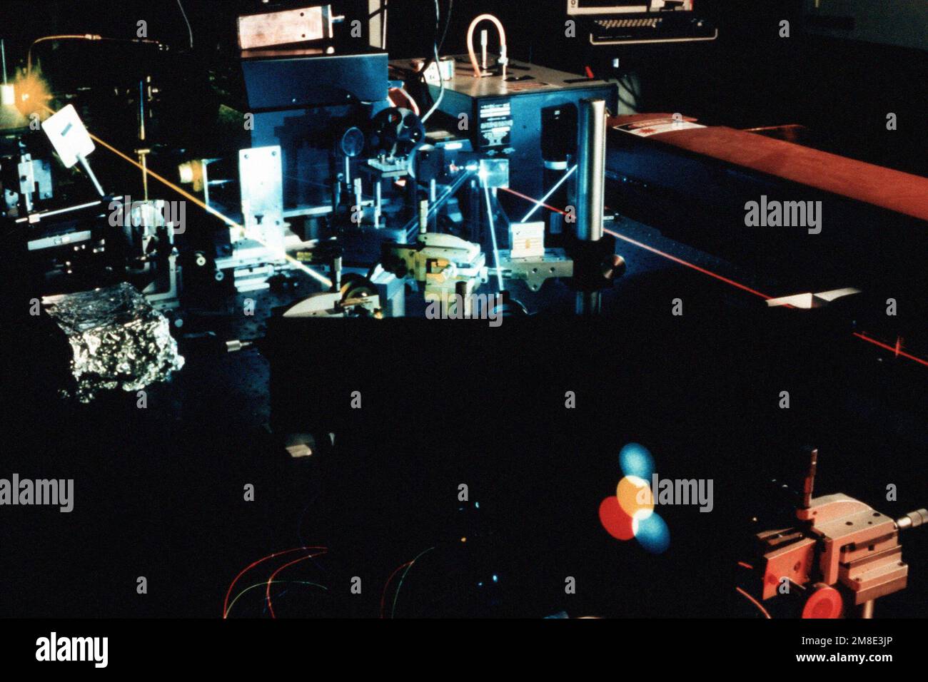 A visual representation of each coil in a prototype fiber optic ...