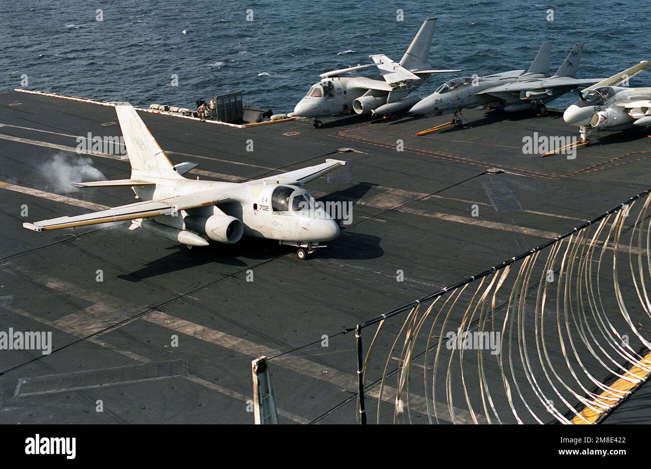 An Air Anti-submarine Squadron 29 (VS-29) S-3A Viking aircraft ...