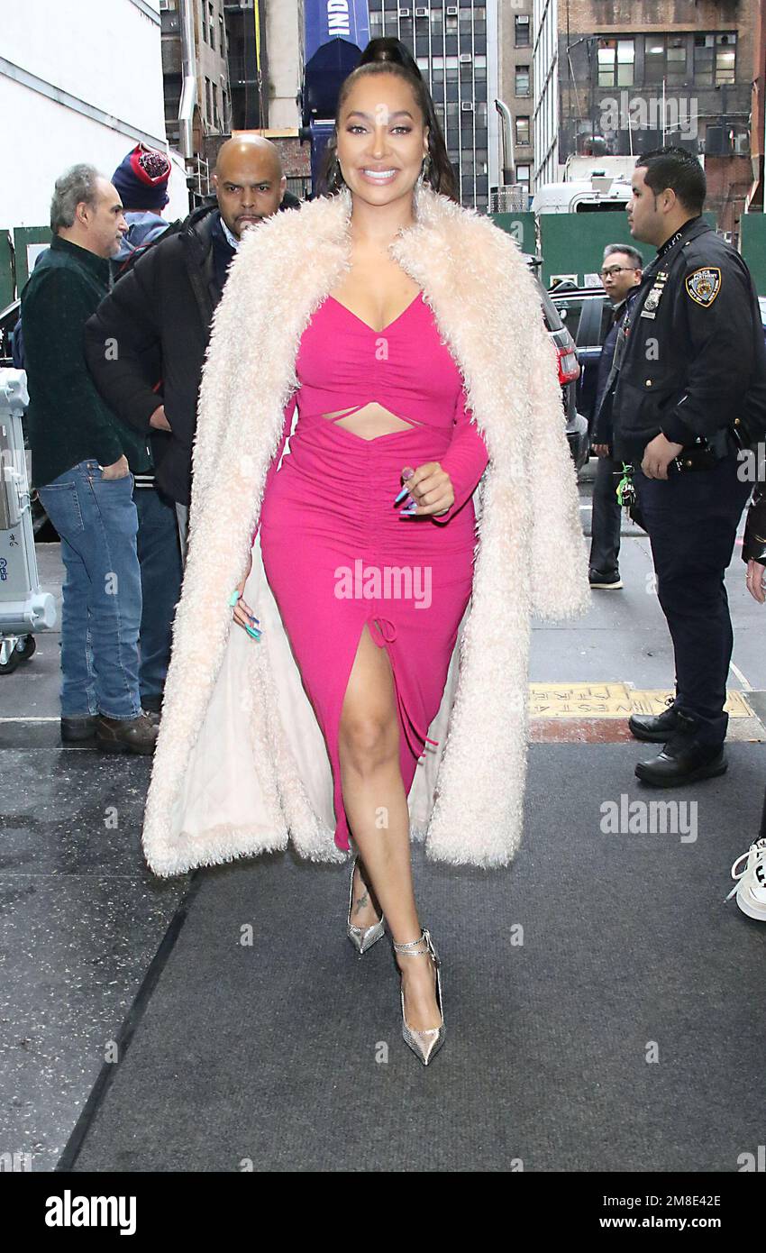 Celebrities Appear On The 'Today' Show -PICTURED: La La Anthony ...