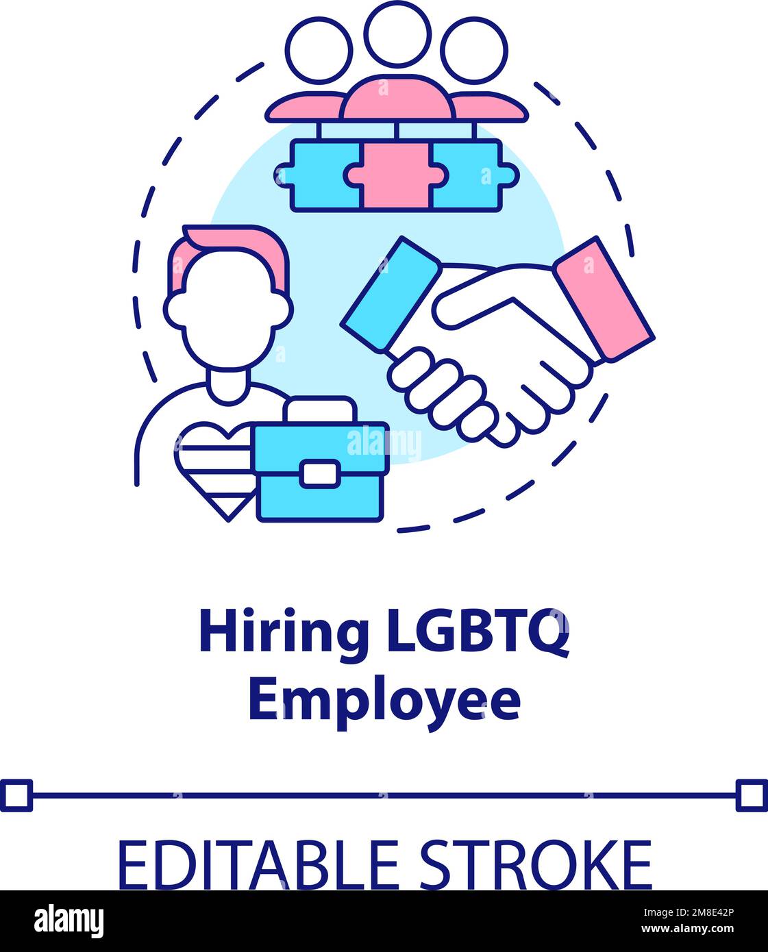 Lgbt business concept Cut Out Stock Images & Pictures - Alamy