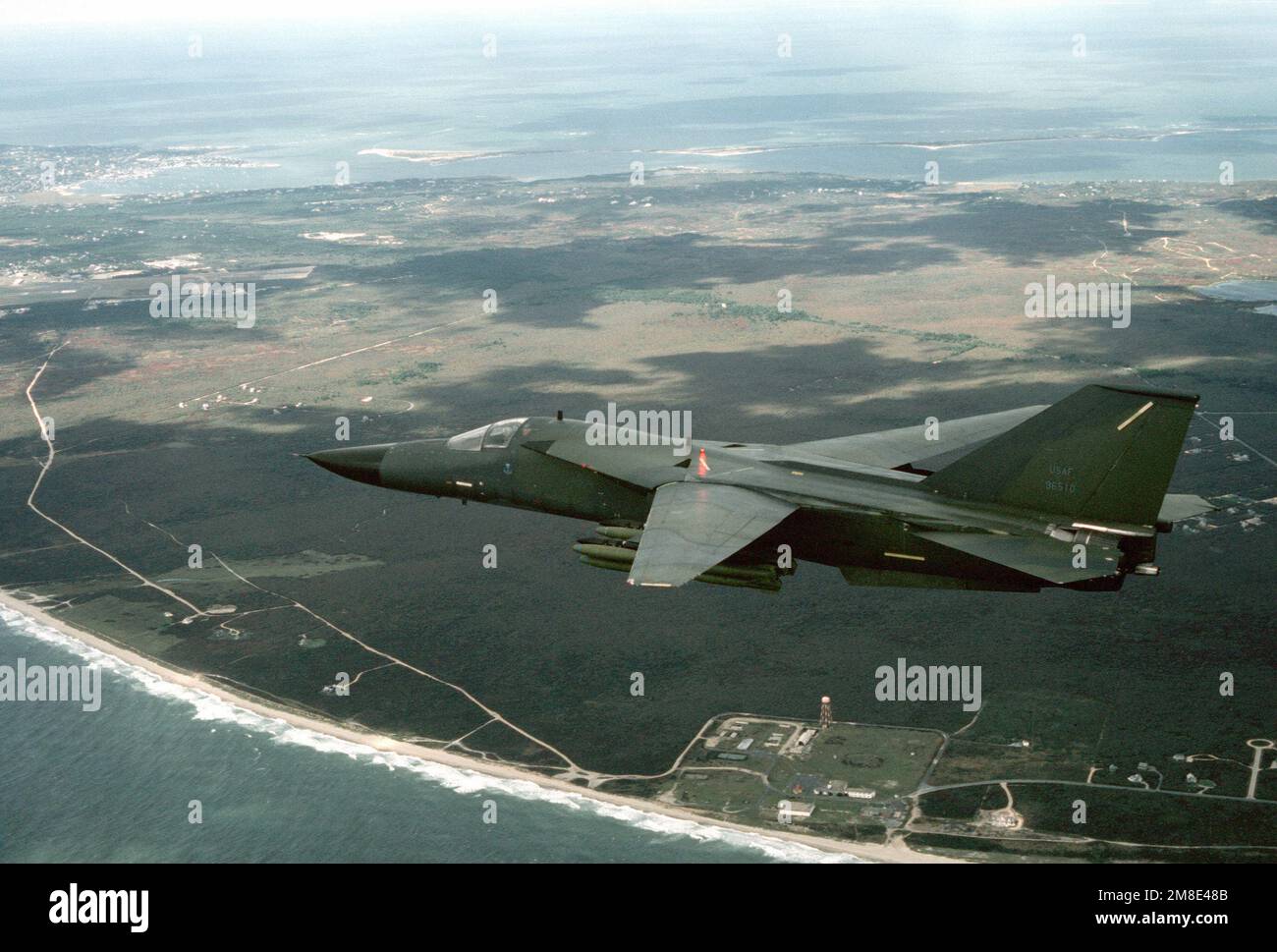 A 509th Bombardment Wing FB-111A aircraft, armed with Mark 82 high drag ...