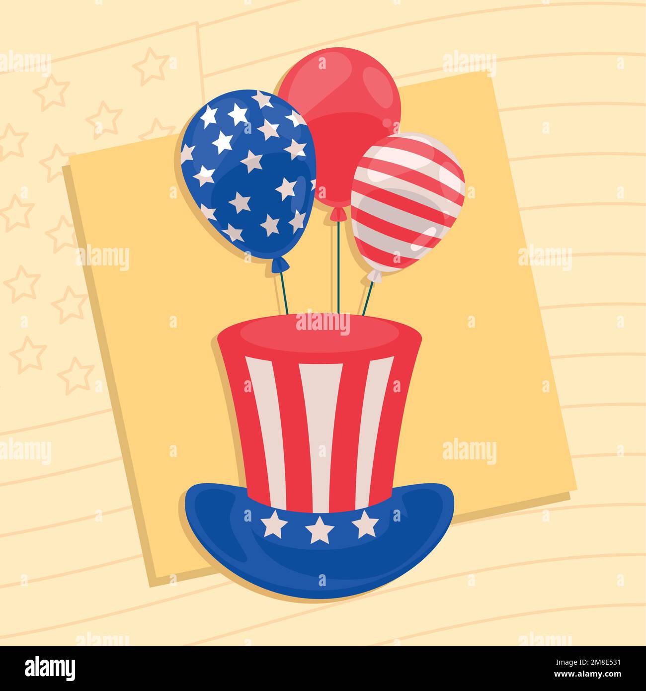 Tophat united states america flag hi-res stock photography and images ...