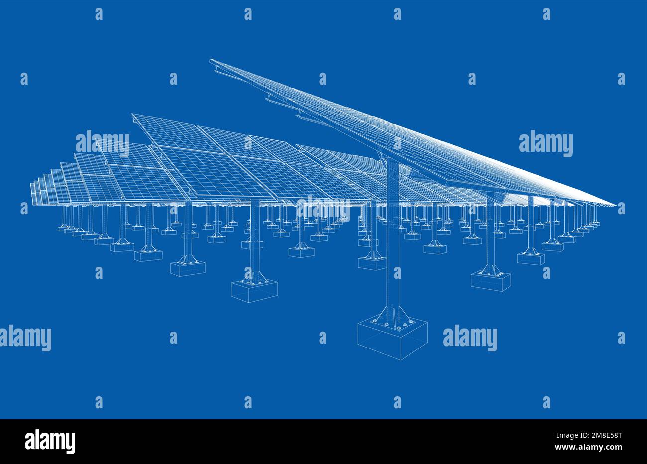 Solar Panel Concept. Vector Stock Vector Image & Art - Alamy