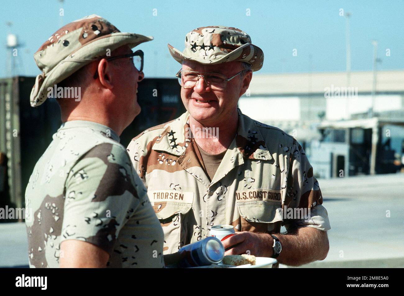 Vice Adm. Howard Thorsen, commander, U.S. Coast Guard Atlantic Area ...