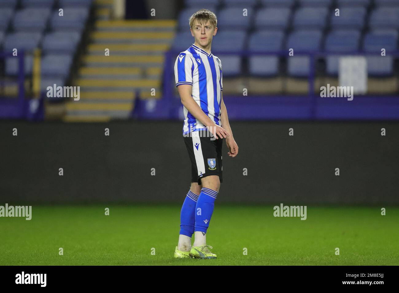 Jake Bradford #2 of Sheffield Wednesday during the FA Youth Cup U18’s ...
