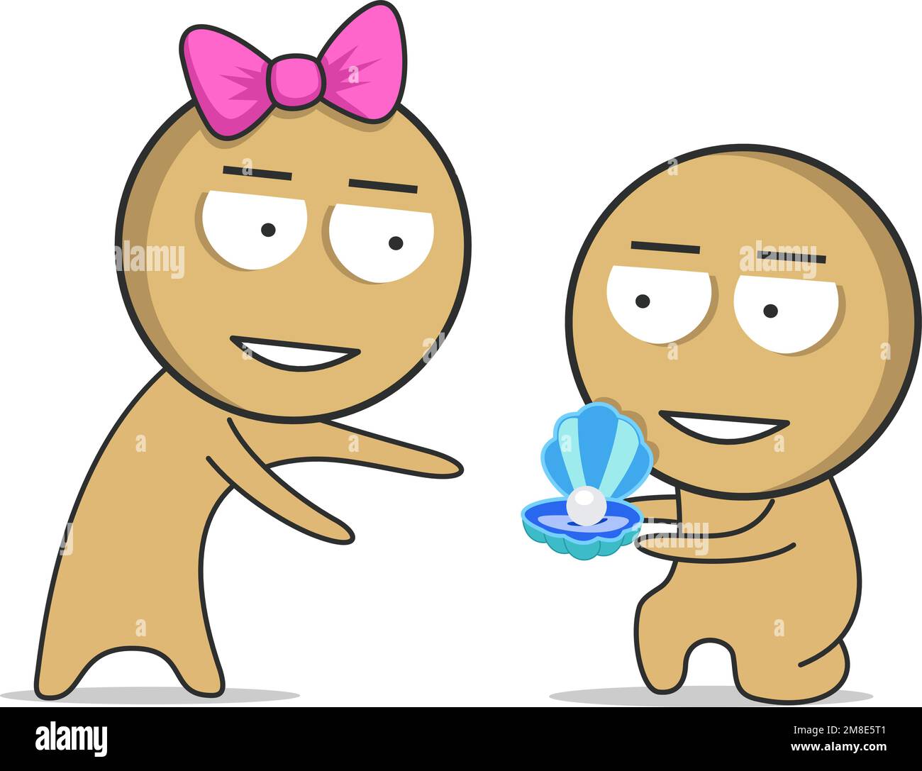 Pearls And Flowers Stock Vector Images Alamy
