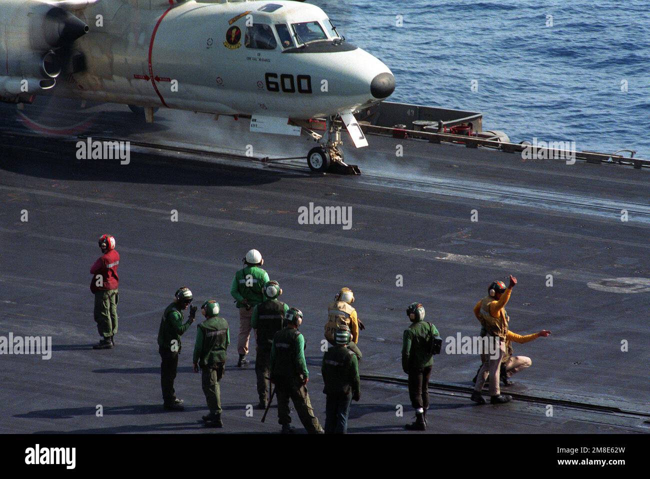 A Carrier Airborne Early Warning Squadron 125 (VAW-125) E-2C Hawkeye ...