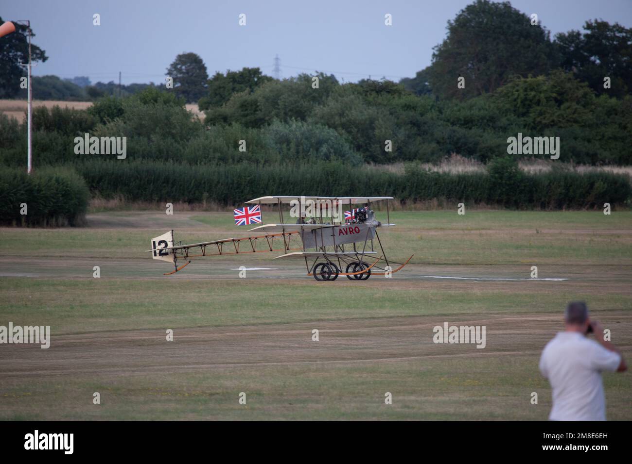 Avro Triplane '12' G-ARSG, Old Warden Airfield, Biggleswade ...