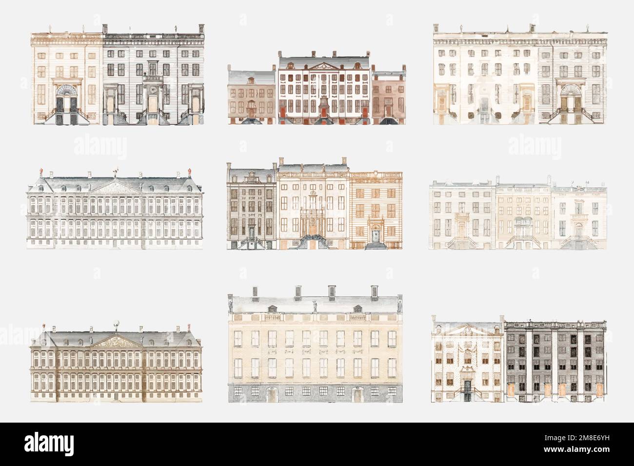 Historical european artwork Stock Vector Images - Alamy