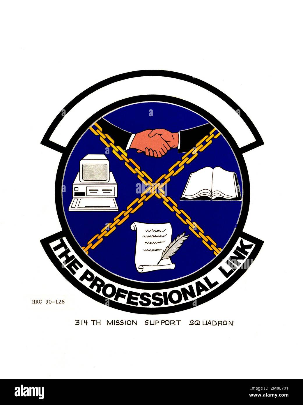 Approved insignia for: 314th Mission Support Squadron. Country: Unknown ...