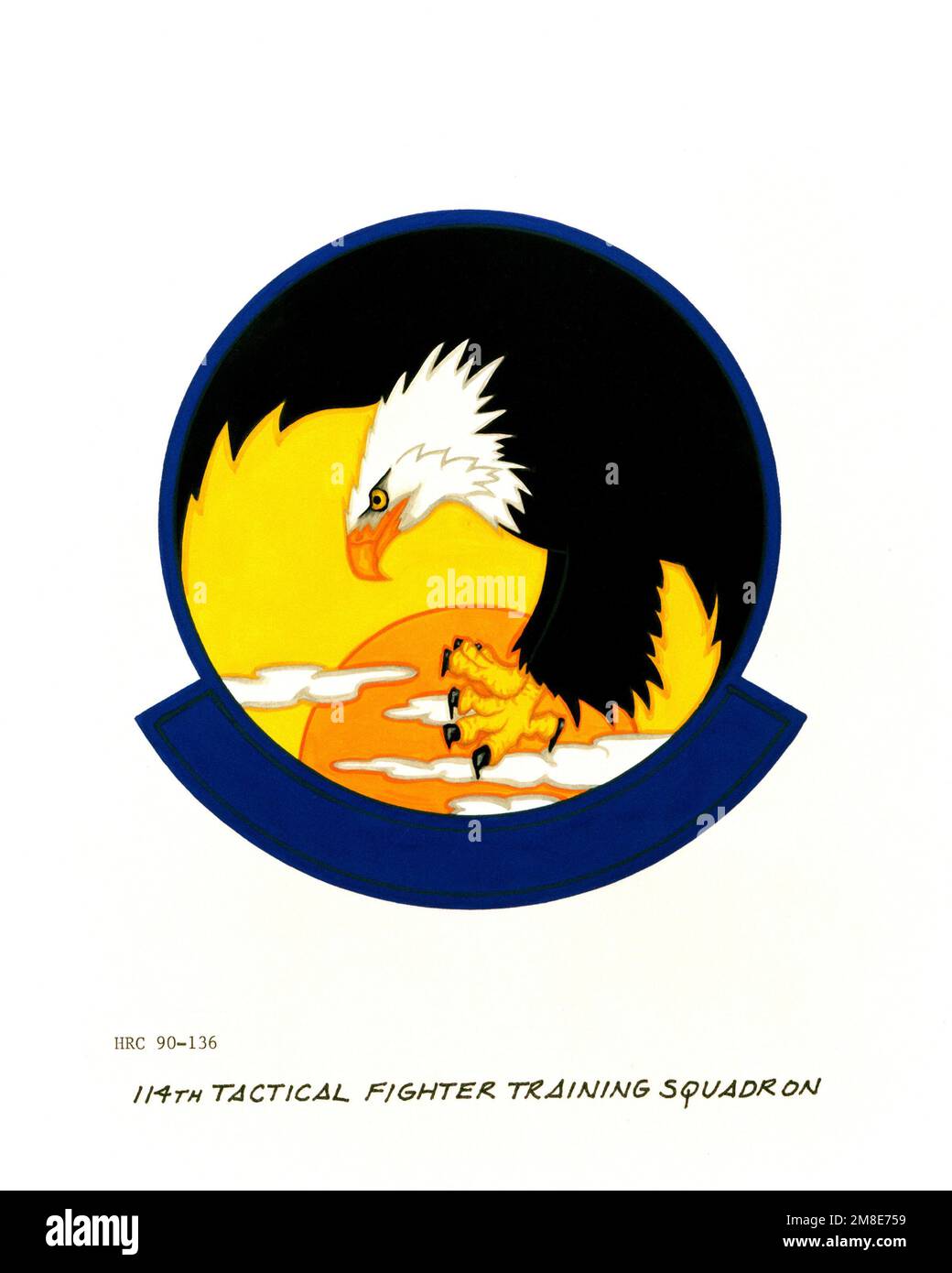 Approved insignia for: 114th Tactical Fighter Training Squadron ...