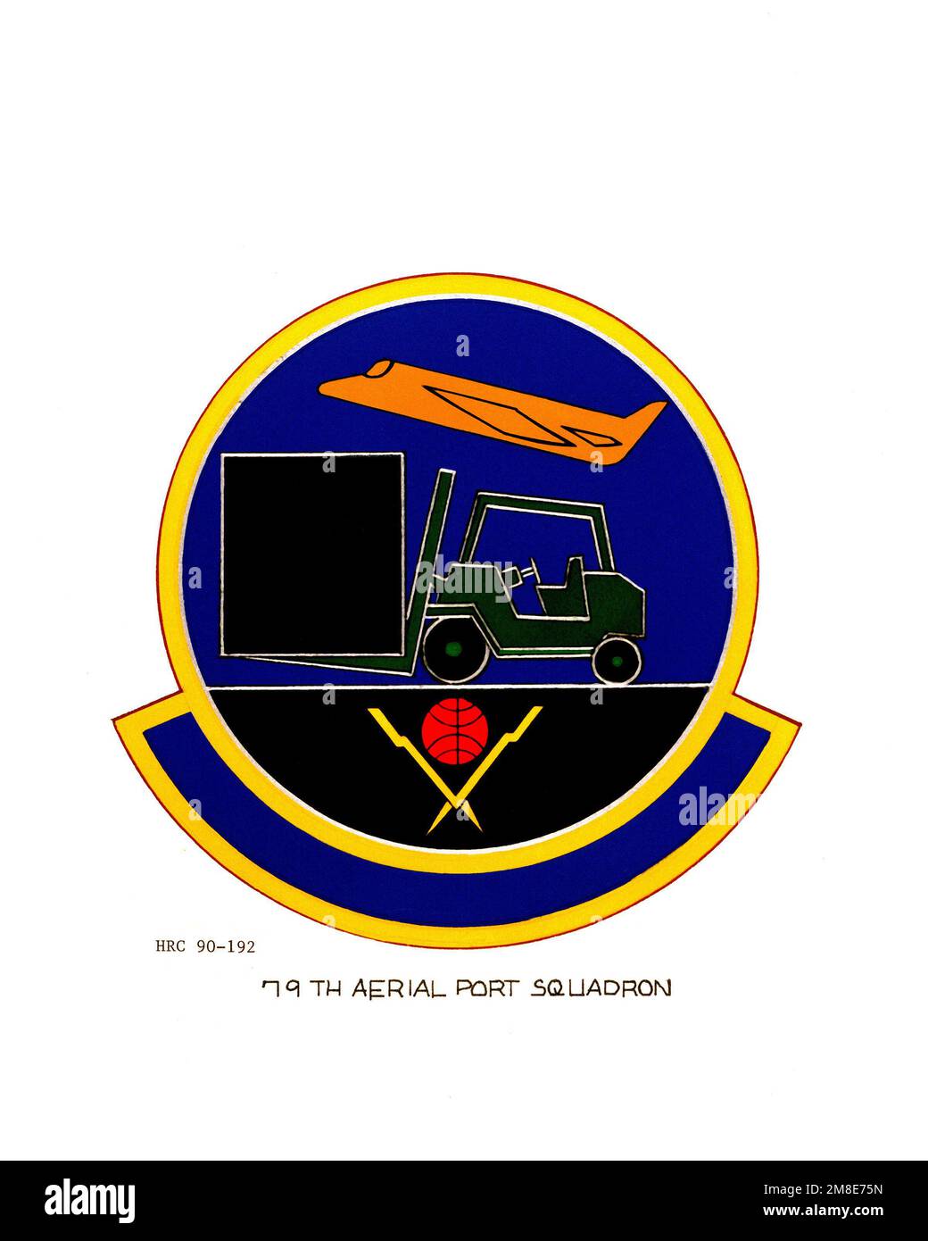 Approved insignia for: 79th Aerial Port Squadron. Country: Unknown ...