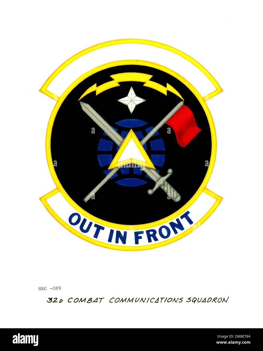 Approved insignia for: 32nd Combat Communications Squadron. Country ...