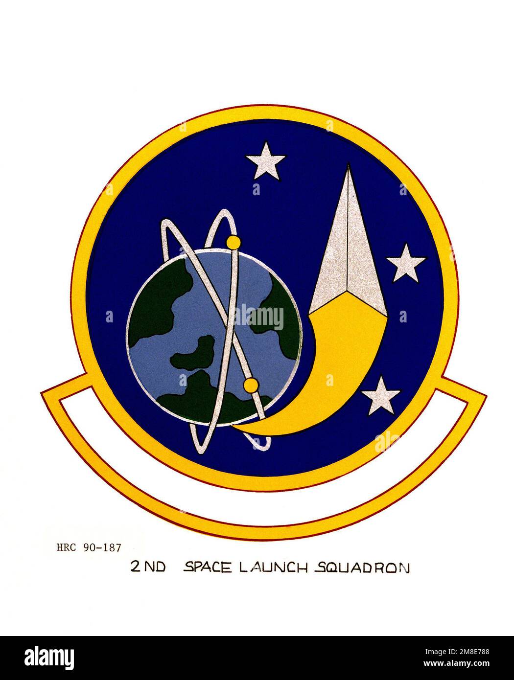 Approved insignia for: 2nd Space Launch Squadron. Country: Unknown ...