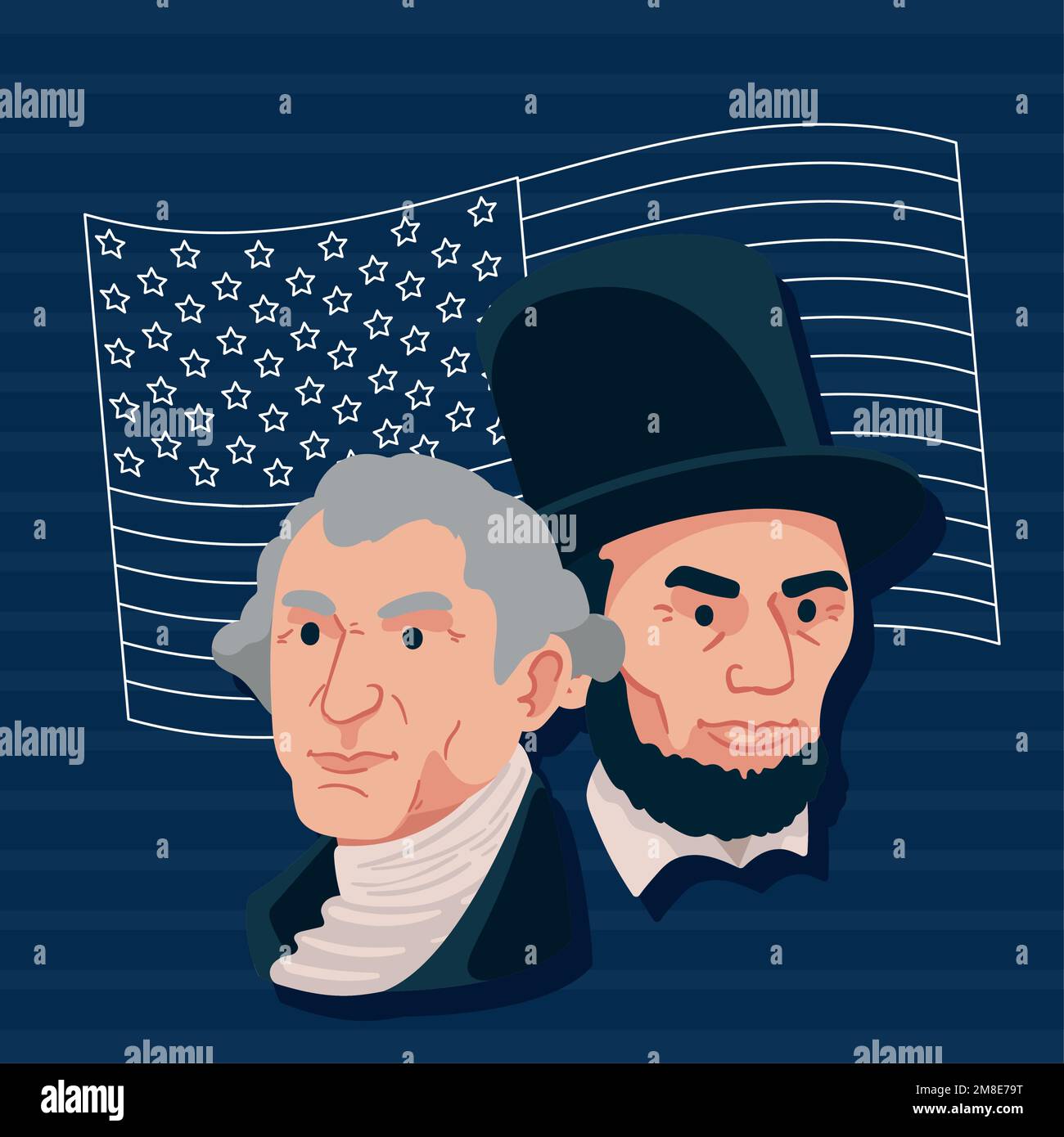 Abraham george Stock Vector Images - Alamy