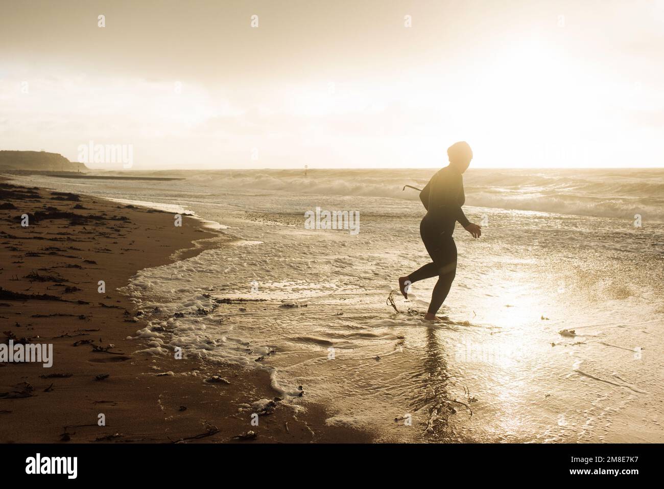 Woman ice bath hi-res stock photography and images - Alamy