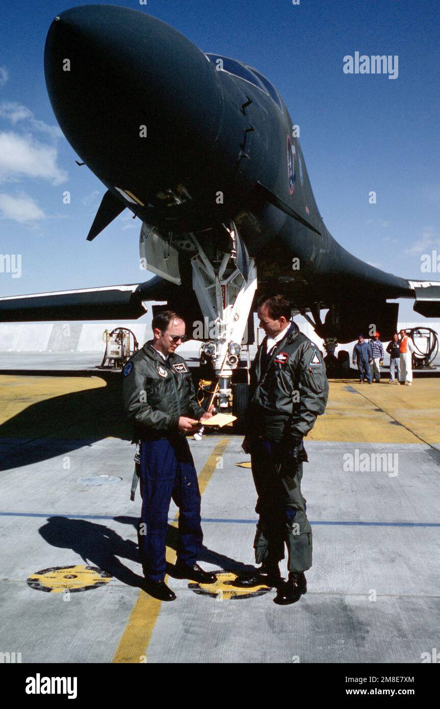 CPT Alexander Ivanchishin, left, and LCOL Bob Chamberlain of Detachment ...