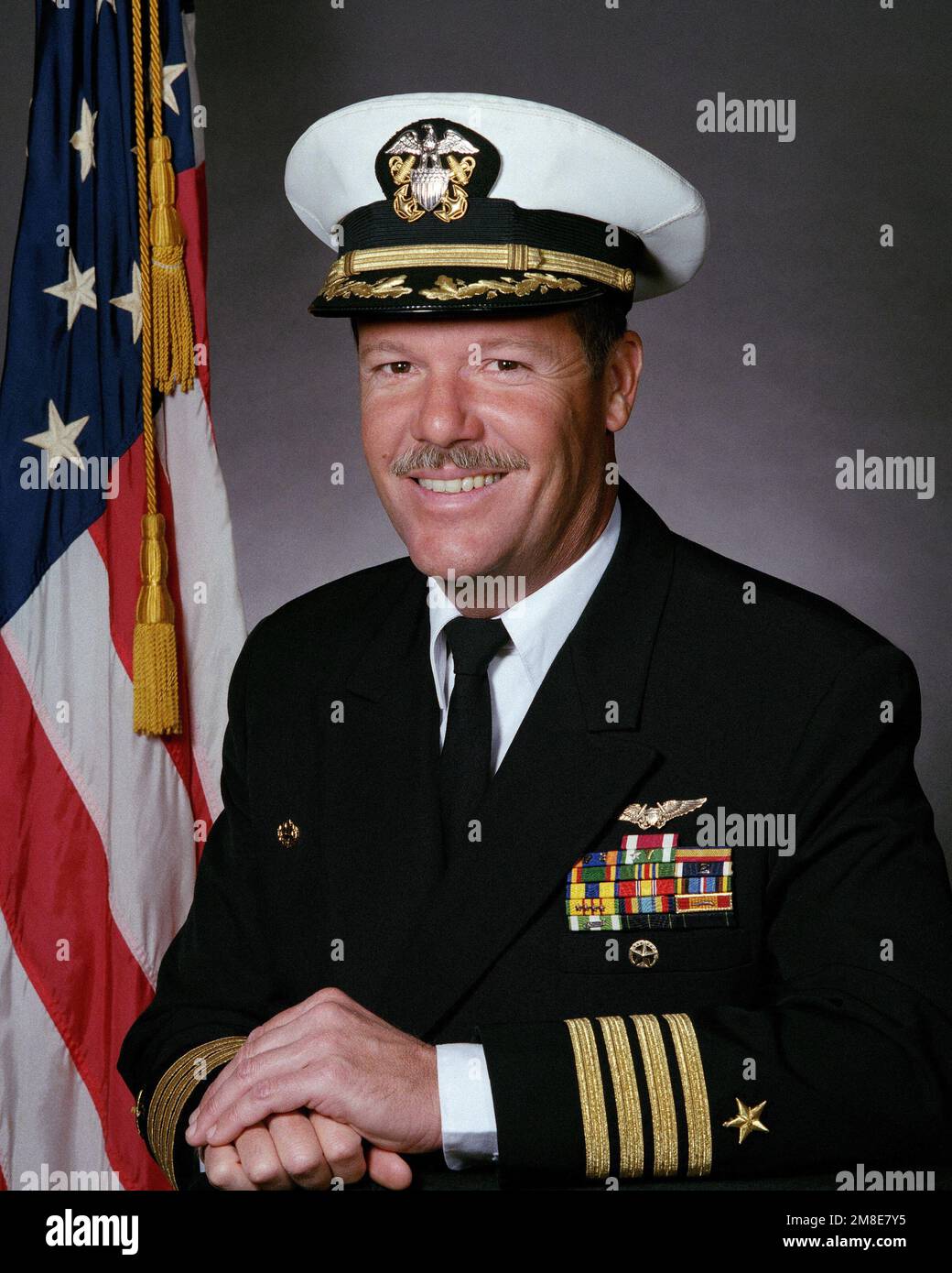 Captain Gregg V. Southgate, USN (covered). Country: Unknown Stock Photo ...