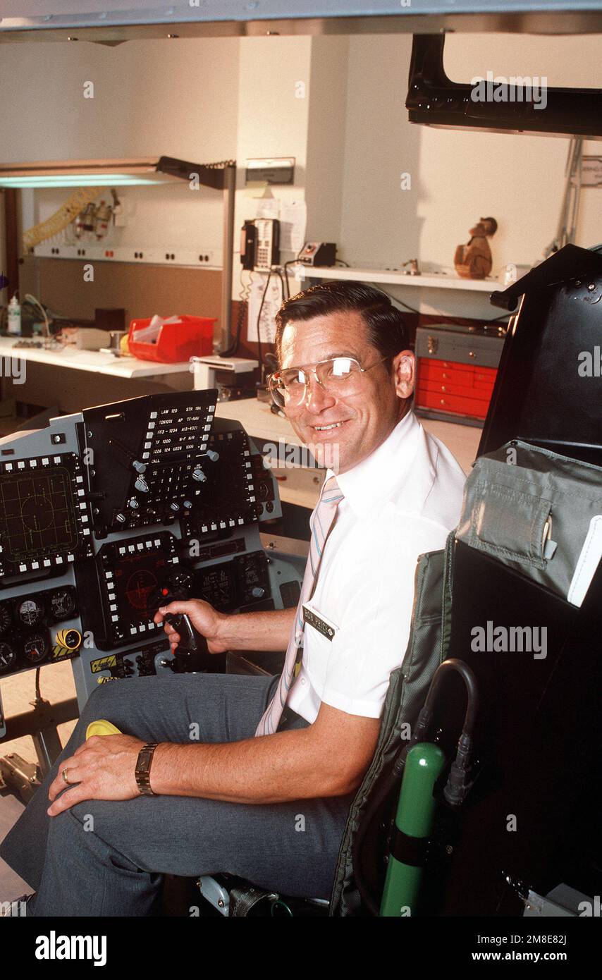 Bob Price, Director of the Tactical Air Command's Training Systems ...