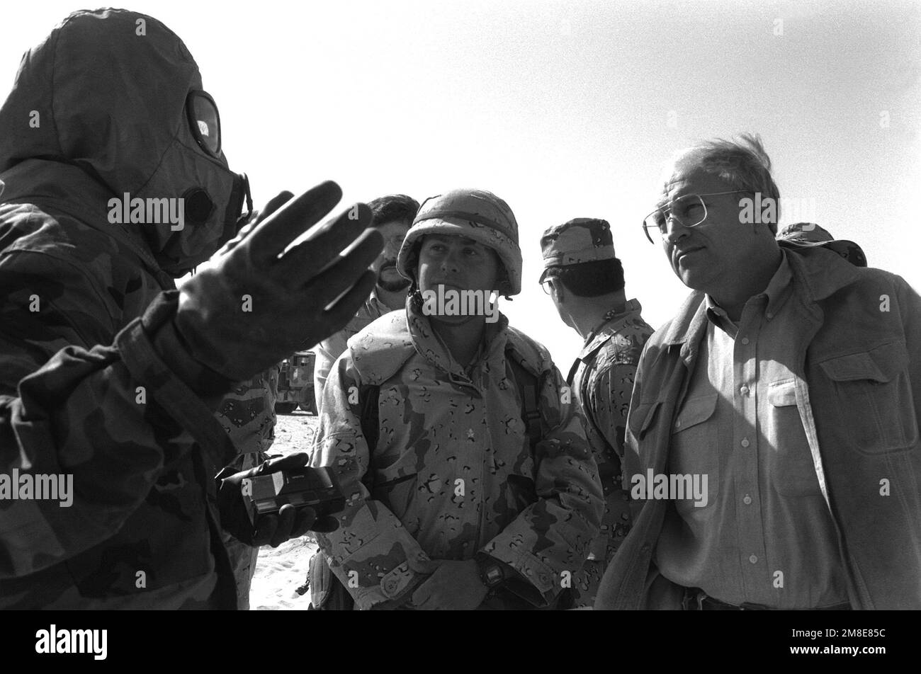 A Marine wearing Mission-Oriented Protective Posture response level 4 ...