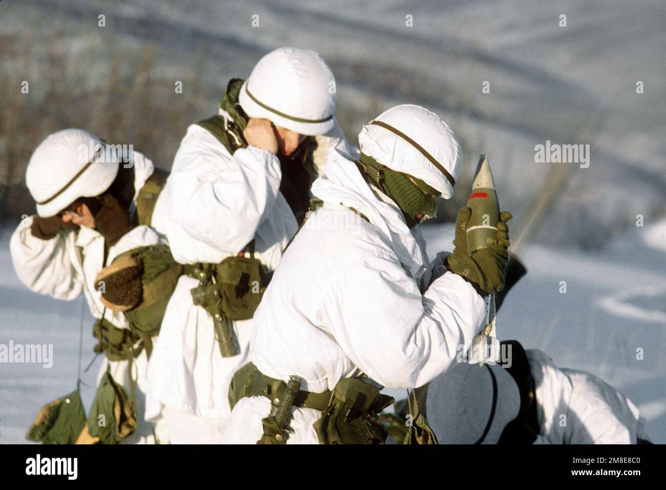 81mm mortar positions hi-res stock photography and images - Alamy