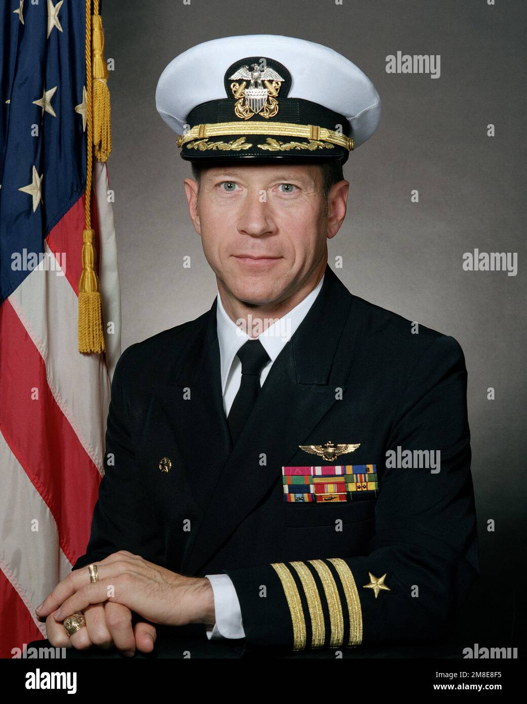 Captain Paul R. Statskey, USN (covered). Country: Unknown Stock Photo ...