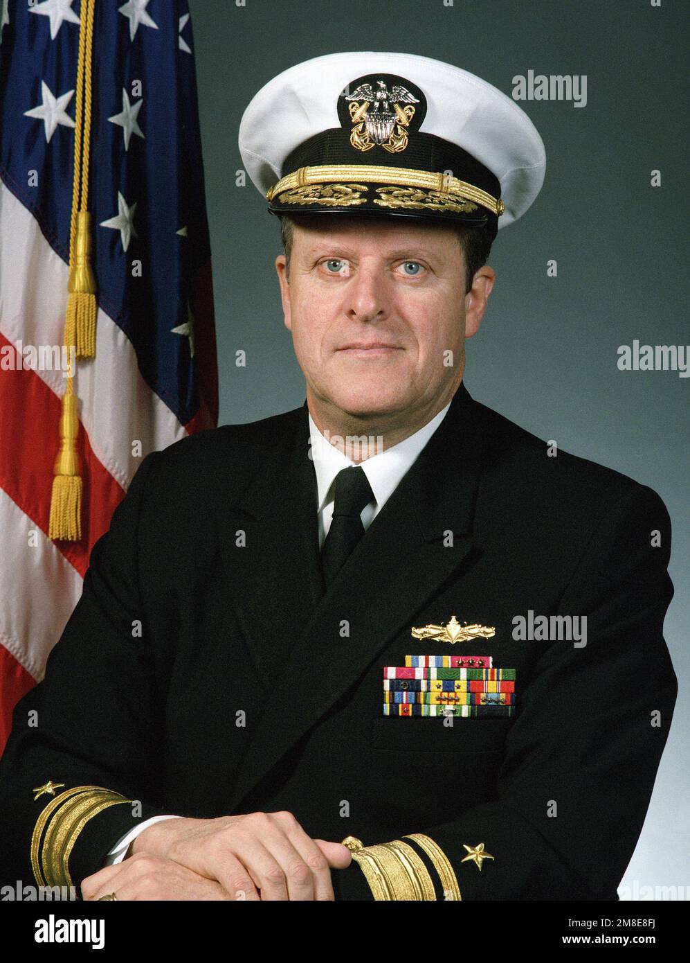 Rear Admiral Raynor A.K. Taylor, USN (covered). Country: Unknown Stock ...