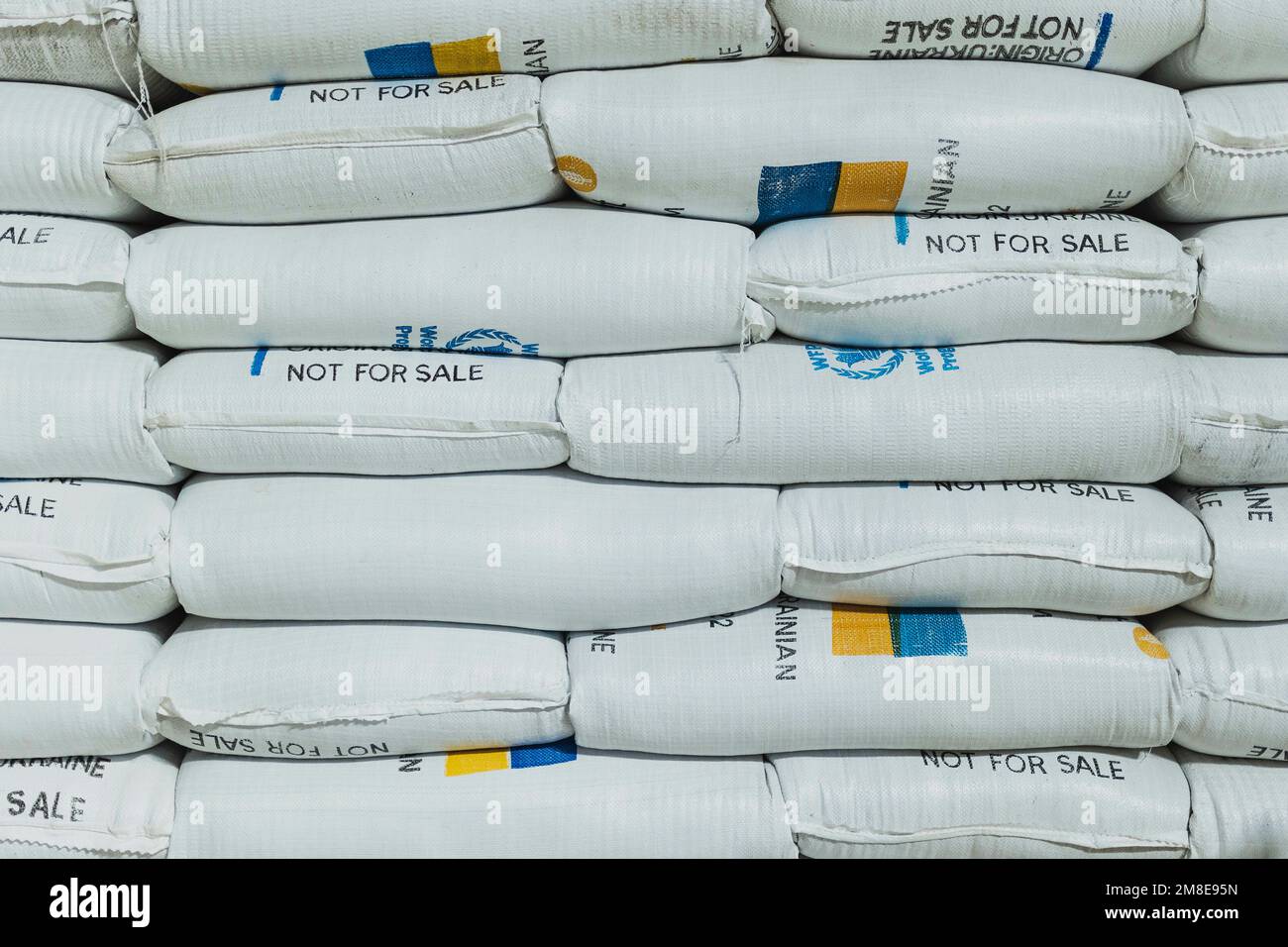 World Food Program (WFP) grain warehouse in Adama, 01/12/2023 Stock ...