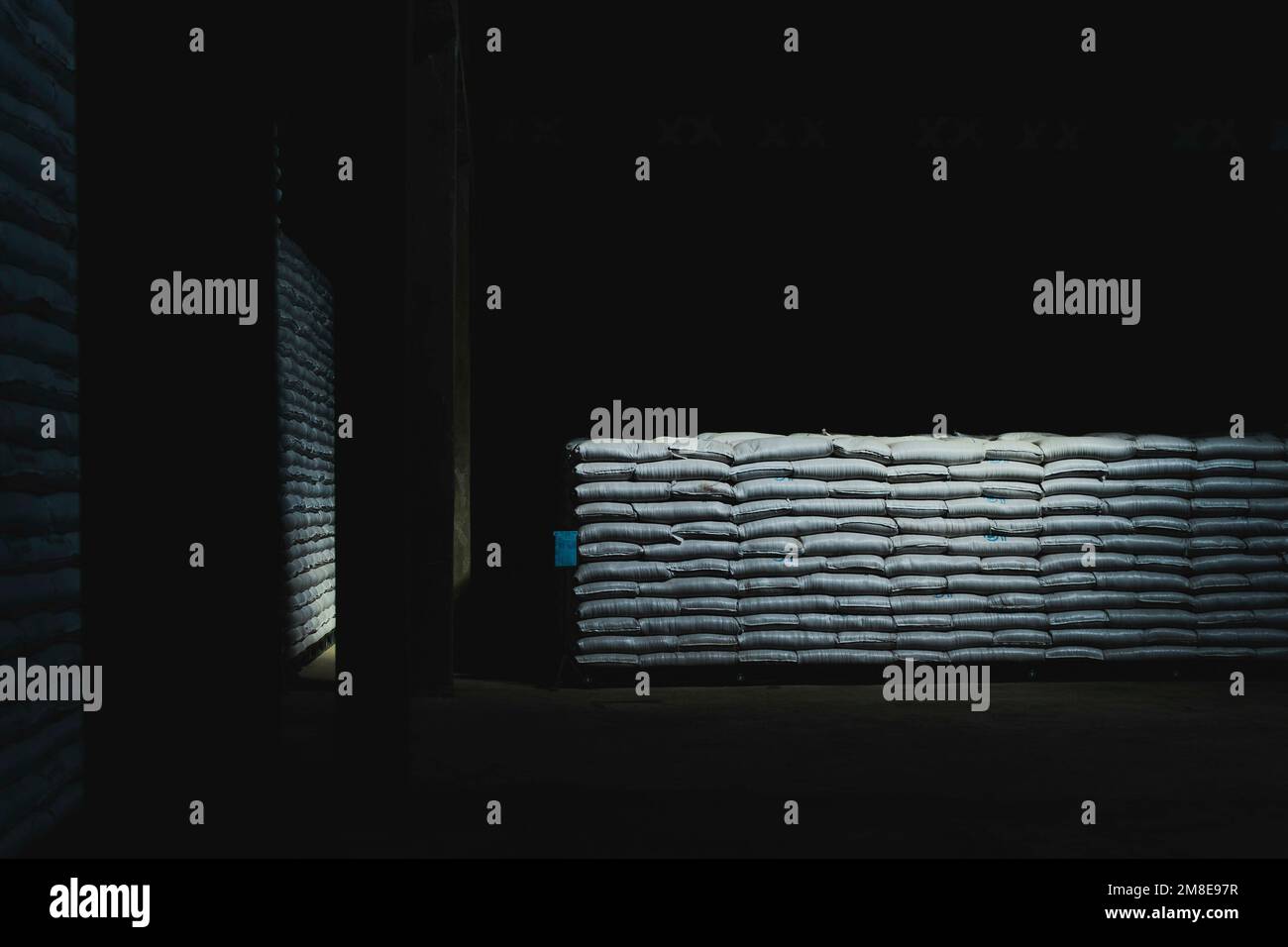 World Food Program (WFP) grain warehouse in Adama, 01/12/2023 Stock ...