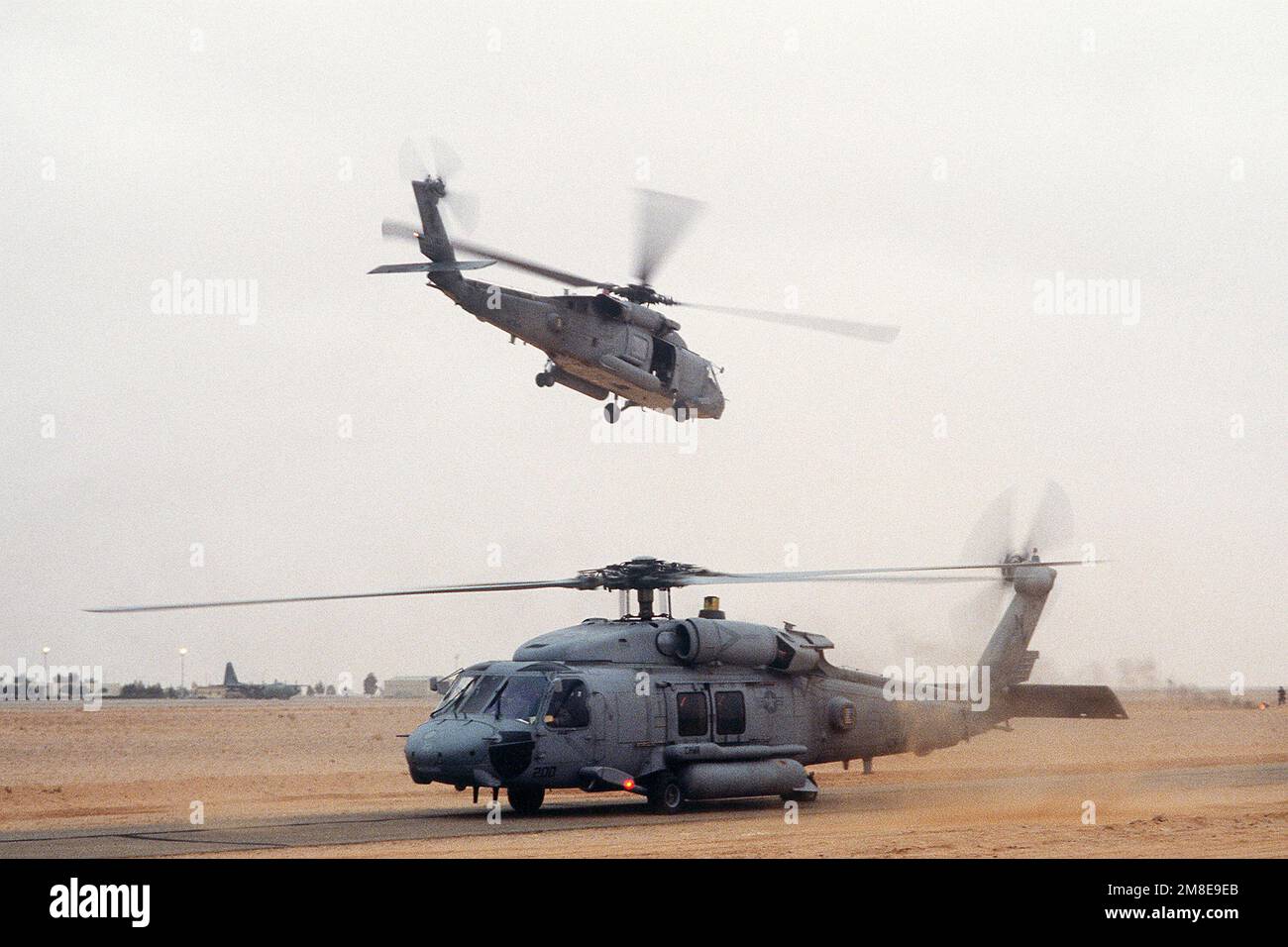 An HH-60H Sea Hawk helicopter from Helicopter Combat Search and Rescue ...