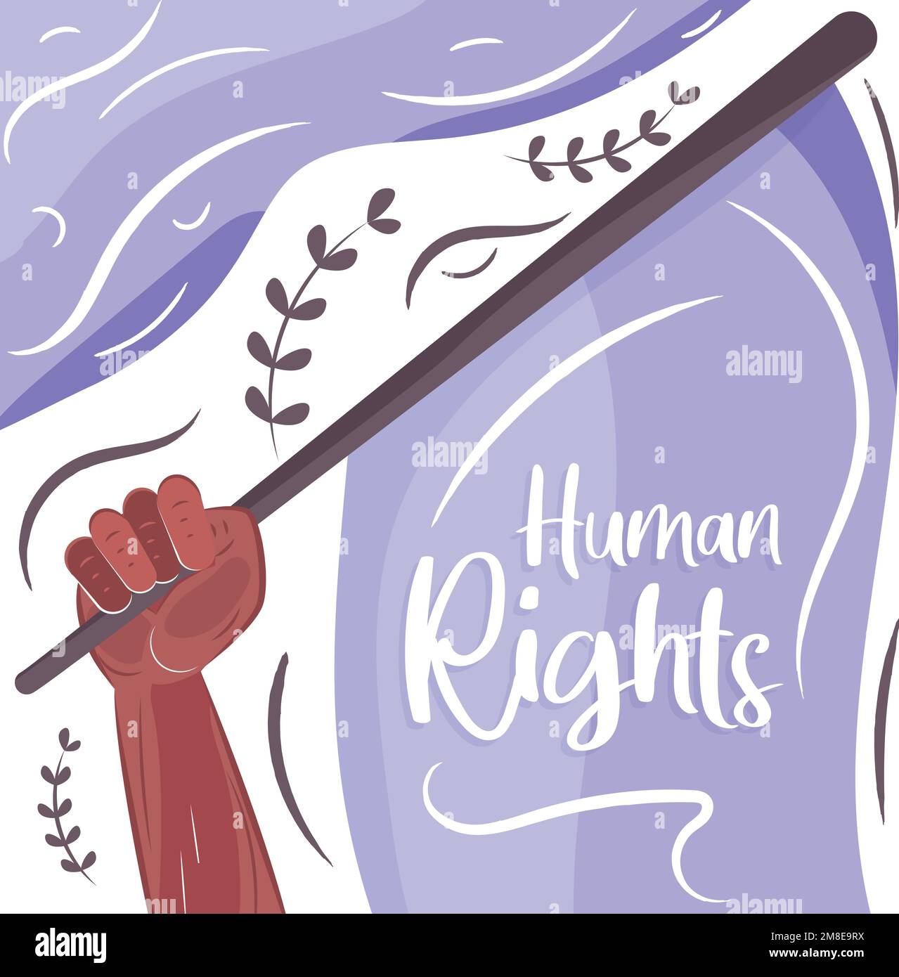 Man holding union flag Stock Vector Images - Alamy