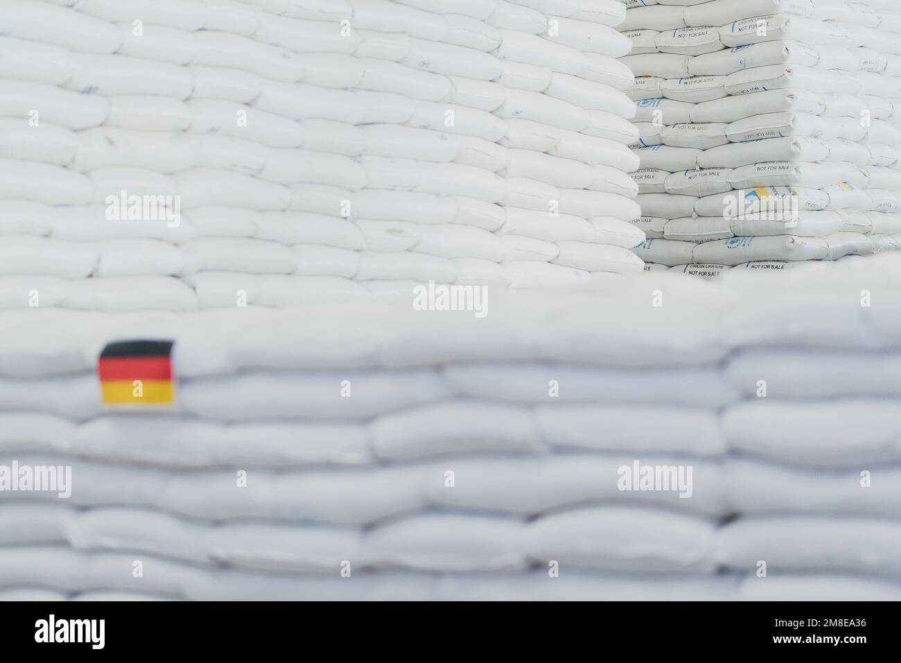 World Food Program (WFP) grain warehouse in Adama, 01/12/2023 Stock ...