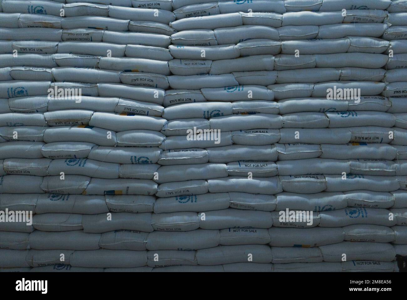 World Food Program (WFP) grain warehouse in Adama, 01/12/2023 Stock ...