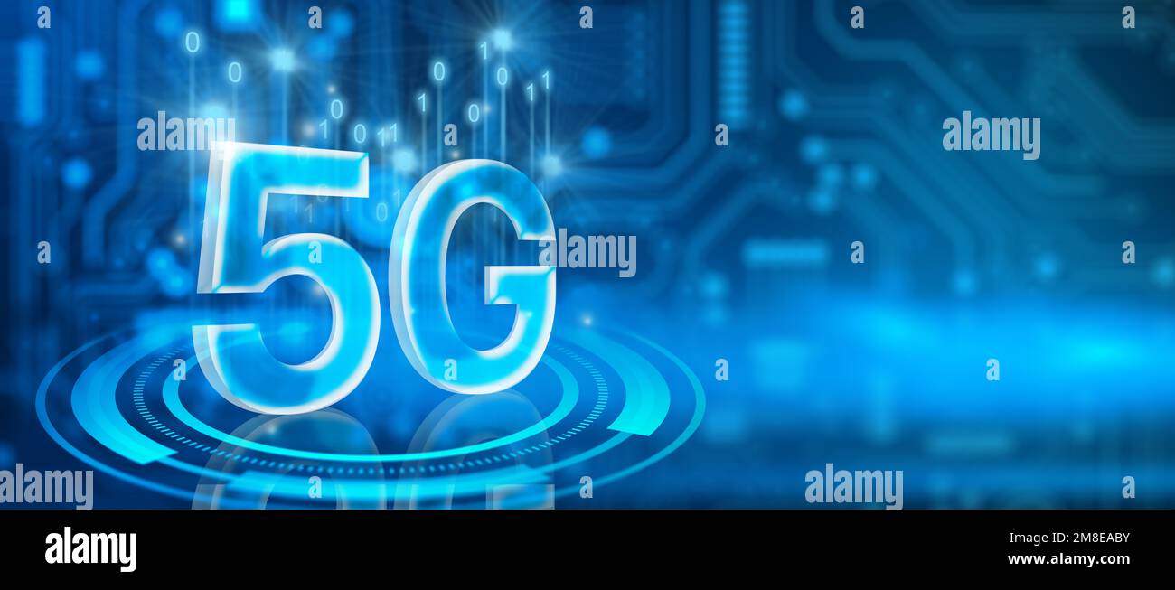 5G network internet mobile wireless. 5G Technology Network Digital ...