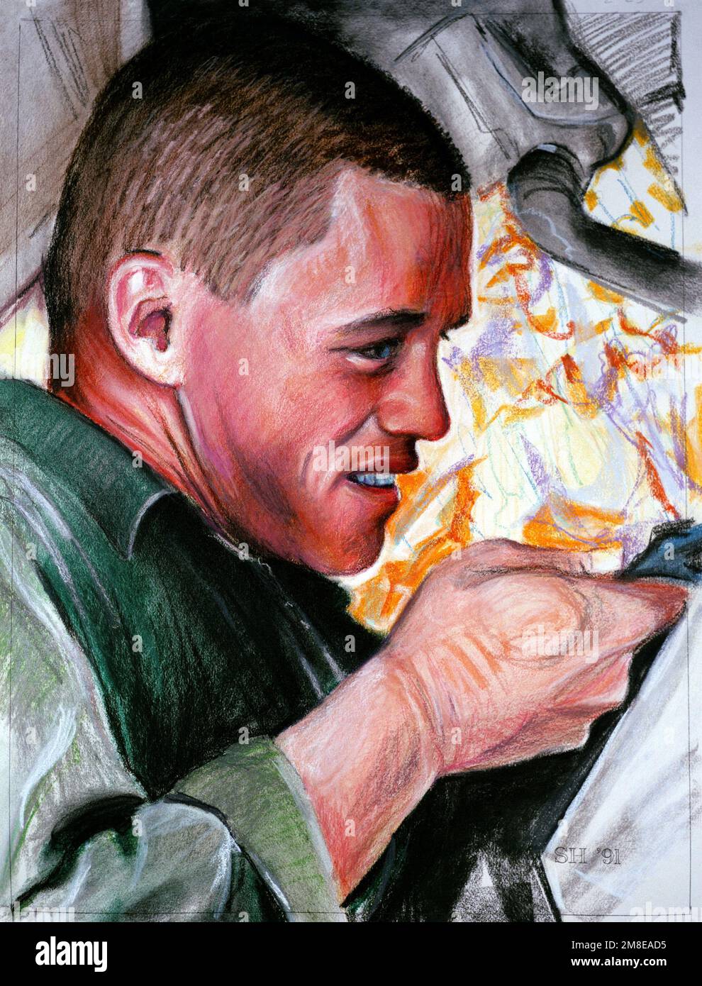 Artwork: "Vehicle Repair". Artist: Sieger Hartgers. Catalog Number: 2. ...