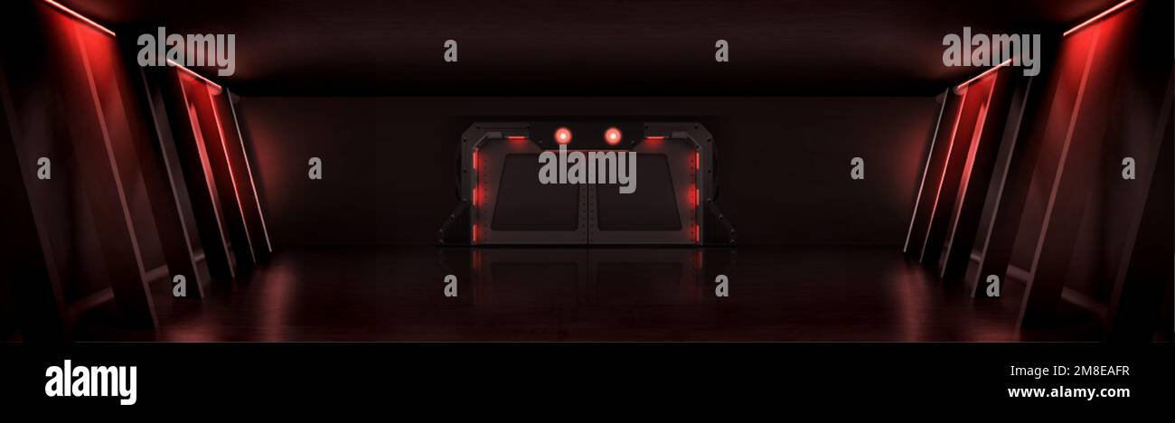 Led light in dark room Stock Vector Images - Alamy