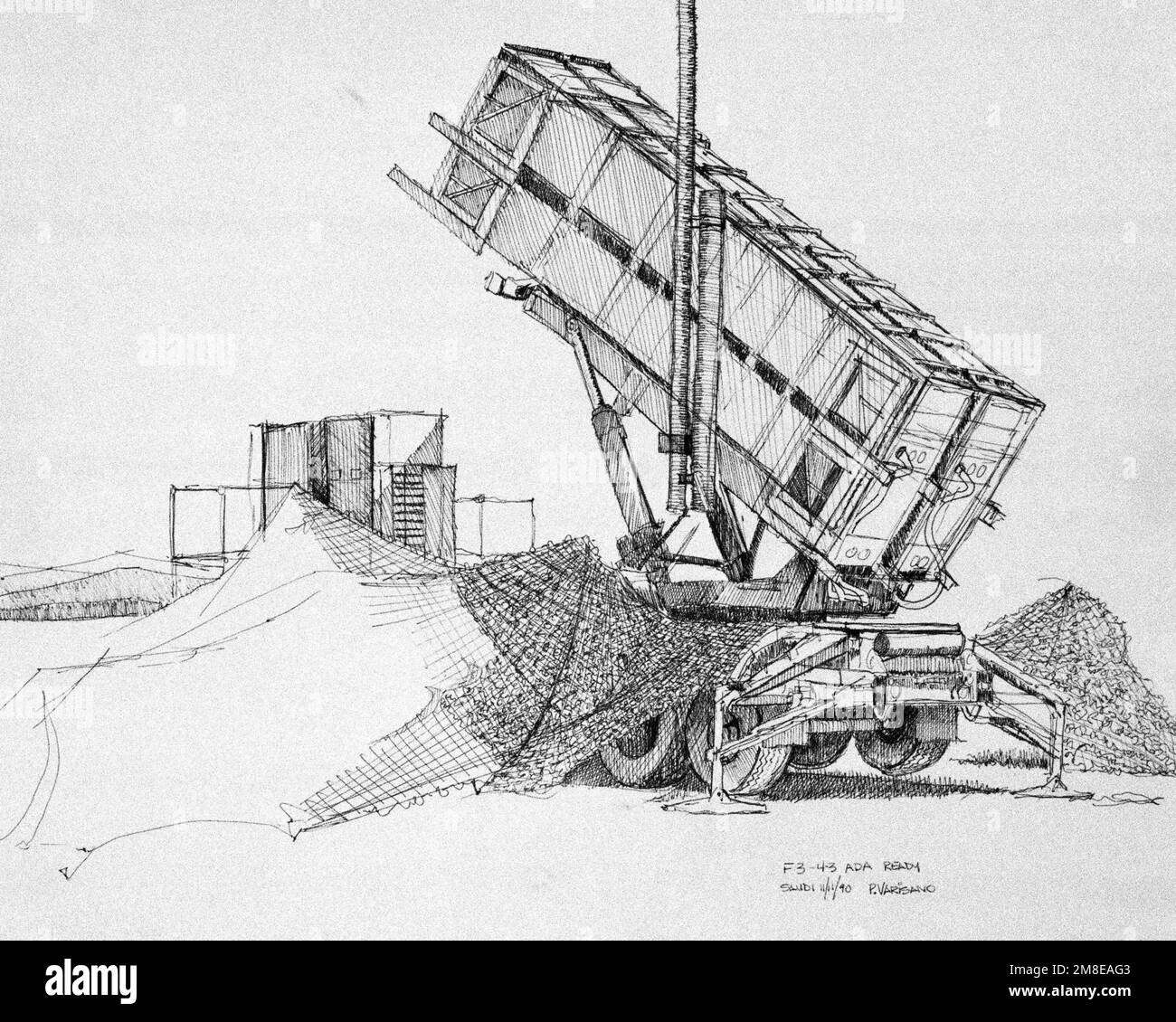 Artwork: "Scud Buster". Artist: Peter G. Varisano. Catalog Number: 1.20 ...