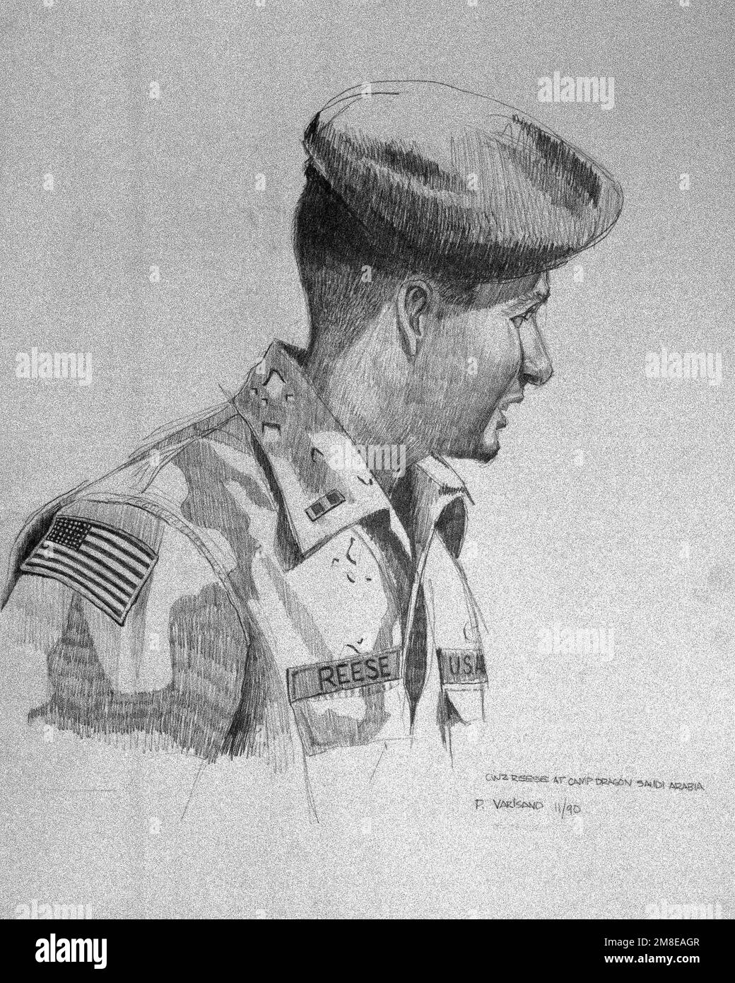 A us army sergeant Black and White Stock Photos & Images - Alamy